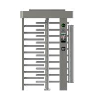 China Anti-Tailgating Full Height Rotating Turnstile Gate with Automatic Reset Control for sale