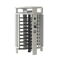 China QR Code Recognition Full Height Rotating Turnstile Gate with 304 Stainless Steel Body for sale