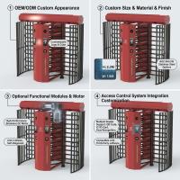China Customized Full Height Turnstile Gate with OEM ODM Turnstile Motor Service for sale