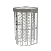 China Full Height Turnstile Outdoor Park Pedestrian Gate 304 Stainless Steel IP54 30 Persons Per Minute for sale