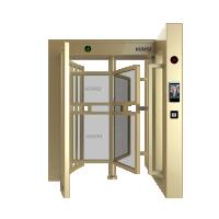 China Full Height Turnstile Residential Community Entrance Access Control SUS304 Stainless Steel 120 Degree for sale