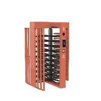 China Full Height Turnstile IC Card Recognition Factory Entrance Access Control SUS304 Stainless Steel 90 Degree for sale