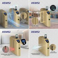 China Security Sliding Gate Turnstile Safe Passage Anti Tailgating Infrared Sensor SUS304 Stainless Steel for sale