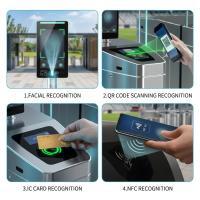 China RFID Card Recognition Swing Barrier Gate Turnstile Outdoor Park Entrance 500-1200mm Lane for sale