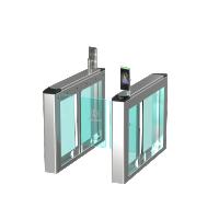 China Swing Gate Turnstile Gym Membership Management System 24 Hour Studio Entrance 550mm Channel for sale