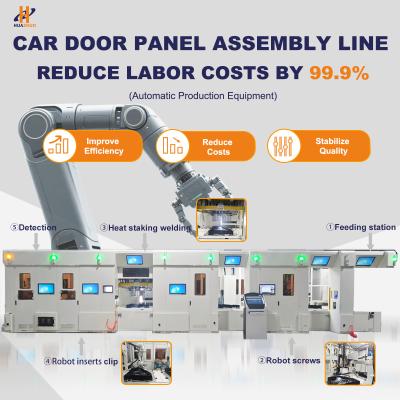 China PLC Automated Vehicle Door Panel Assembly Line For Smooth Operation for sale