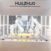 China Dual Robot Clip Insertion Cell For Automotive Parts Assembly for sale