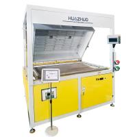 China Vertical Vacuum Forming Machine For Automotive Interior Parts Powered By Heating Power Upper 128kW for sale