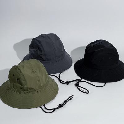 China Sunproof Fishing Hat with Wide Brim Bucket Hat 58cm for Men Women for sale