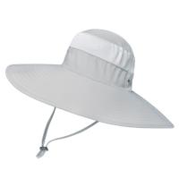 China Custom Big Wide Brim Waterproof Panama Hat for Men Women 58cm Adult Size for sale
