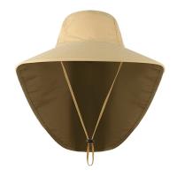 China Custom OEM Fisherman Hat 58cm Adult Size UV Protection Breathable Outdoor Safari Cap for Men Women for sale