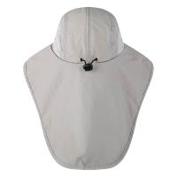 China Custom OEM Fisherman Hat 58cm Adult Size UV Protection Breathable Outdoor Safari Cap for Men Women for sale