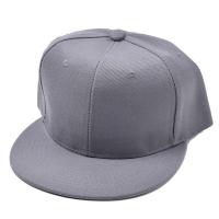China Custom 6 Panel Snapback Baseball Hat Flat Brim Adjustable 58-60cm Cotton Nylon for sale