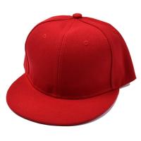 China Custom 6 Panel Snapback Baseball Hat Flat Brim Adjustable 58-60cm Cotton Nylon for sale