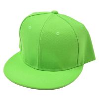 China Custom 6 Panel Snapback Baseball Hat Flat Brim Adjustable 58-60cm Cotton Nylon for sale