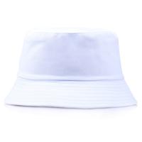 China Cotton Foldable Bucket Hat 58cm Sun Hat for Men Women Outdoor Fisherman Cap for sale