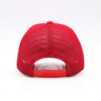 China Custom Curve Brim 5 Panel Trucker Cap Cotton Mesh Adjustable 300pcs MOQ for sale