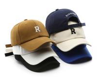 China Custom Embroidered Logo Cotton Baseball Cap 58cm Adjustable Outdoor Unisex for sale