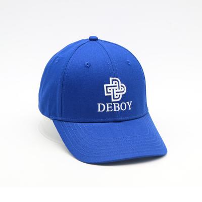 China Custom 6 Panel 3D Embroidered Baseball Cap 100% Cotton Twill Curved Brim 58cm for sale
