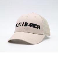 China Breathable Men Women Summer Mesh Baseball Hat With 7 Holes Buckle Custom Logo for sale