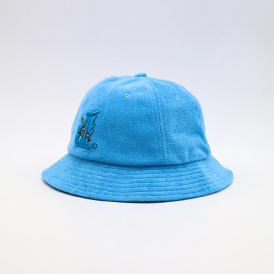 China Unisex Cotton Fisherman Bucket Hat for Men Women Outdoor Sun Protection Cap for sale