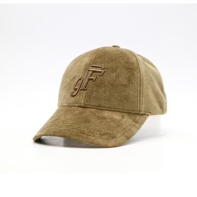 China Custom 3D Embroidery Cotton Baseball Caps Unisex Letter Design 6 Panel for sale