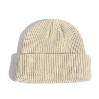 China Custom Acrylic Knit Beanie Winter Warm Skull Cap Unisex 95g OEM ODM for sale