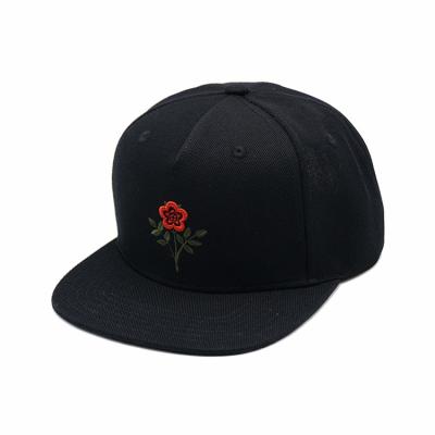 China Custom Flat Bill Snapback Hat 58cm Adjustable Baseball Cap for Teens Men Women for sale