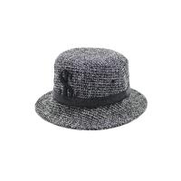 China Summer Unisex Bucket Hat Foldable Fisherman Cap 58cm Grey Color for sale
