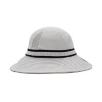 China 58cm Fisherman Bucket Hat Outdoor Big Brim Cotton Mesh Fabric Custom Logo for sale
