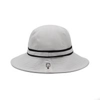 China 58cm Fisherman Bucket Hat Outdoor Big Brim Cotton Mesh Fabric Custom Logo for sale