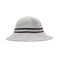 China 58cm Fisherman Bucket Hat Outdoor Big Brim Cotton Mesh Fabric Custom Logo for sale