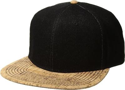 China Custom Cork Trucker Snapback Cap 58cm Size with 5-Panel Mesh Design and Hook & Loop Closure for Branding for sale