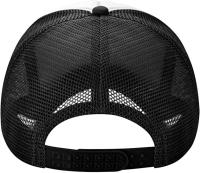 China Anniversary Red Mesh 5 Panel Sports Trucker Cap High Crown Foam Cap Adult Size for sale