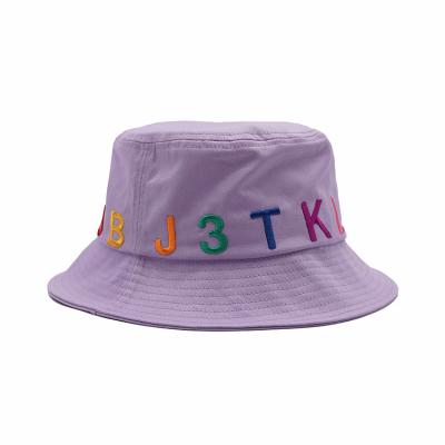 China Women Adjustable Cotton Bucket Sun Hat with Fringe 58cm Summer Beach for sale