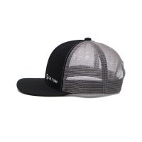 China Custom Cotton Polyester Fabric Adult Trucker Cap 58cm Embroidery Logo Adjustable Size for sale