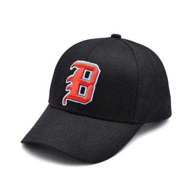 China Custom Cotton Baseball Cap 6 Panel Adjustable Snapback Embroidered Letters Unisex for sale