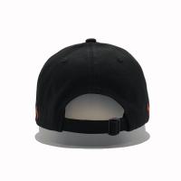 China Custom Flat Embroidered Baseball Cap 58cm Unisex 6 Panel Cotton Outdoor Hat for sale