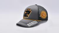 China 58cm Foam Trucker Hat Embroidered Plastic Back Buckle Mesh Adjustable Sport Cap for sale