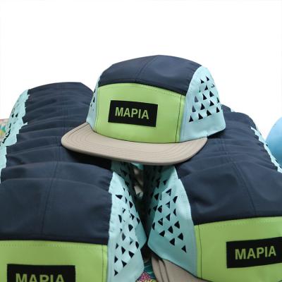 China Nylon 5-Panel Camper Hat with Breathable Quick-Dry Technology and Adjustable Buckle - 300pcs MOQ for sale