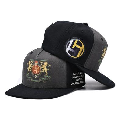 China Custom 5 Panel Snapback Hat 58-60 cm with Plastic Buckle - OEM Design Embroidery Cap Manufacturing for sale
