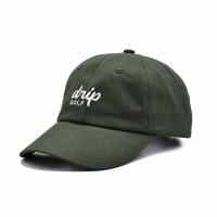 China Unisex Breathable 6 Panel Cotton Dad Hat 58-60cm Adjustable Baseball Cap Custom Logo for sale