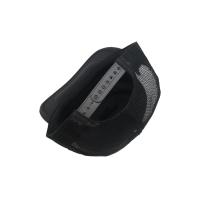 China ACE Flat Brim Mesh Trucker Hat 6 Eyelets Unisex Snapback One Size Fits All Custom Logo for sale
