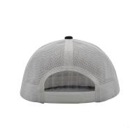 China ACE Unisex Structured Flat Brim Snapback Mesh Cap 60cm Cotton Sweatband for sale