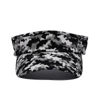 China Camouflage Pattern Fashional Sun Visor Hat For Summer And Outdoor Running for sale