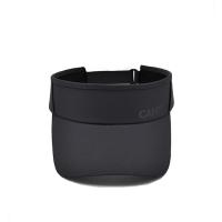 China ACE Adjustable Sun Visor Cap 100% Polyester UV Protection One Size Fits All Black for sale