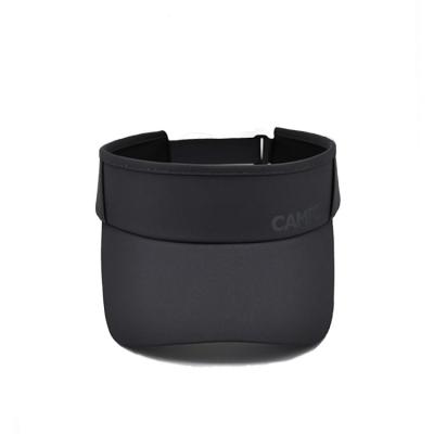 China ACE Adjustable Sun Visor Cap 100% Polyester UV Protection One Size Fits All Black for sale