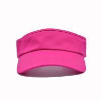 China ACE 100% Cotton Sun Visor Cap Adjustable 7 Inch Visor UV Protection Sport Hat for sale