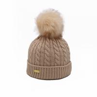 China Custom Logo Knit Beanie Hats Unisex Winter 58cm Acrylic Polyester Fashion Caps for sale