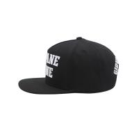 China Custom Flat Brim Snapback Hat 6 Panel Cotton Embroidery Snapback Cap 300 PCS MOQ for sale